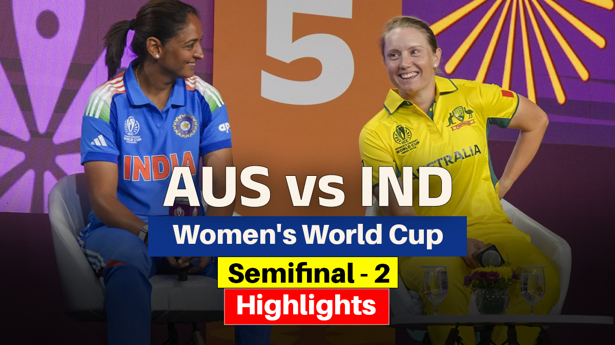 IND vs AUS Women's World Cup 2025 Semifinal Live Cricket Score: India ...