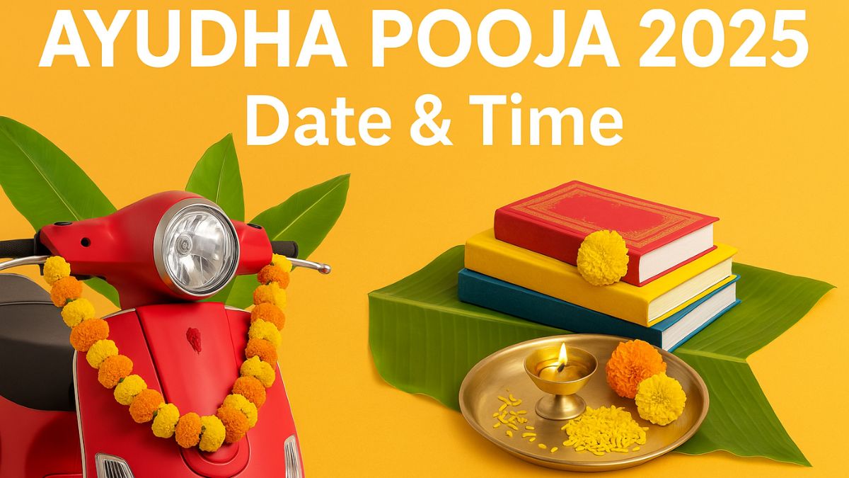 Ayudha Pooja timings | Ayudha Pooja 2025 good time for Chennai ...