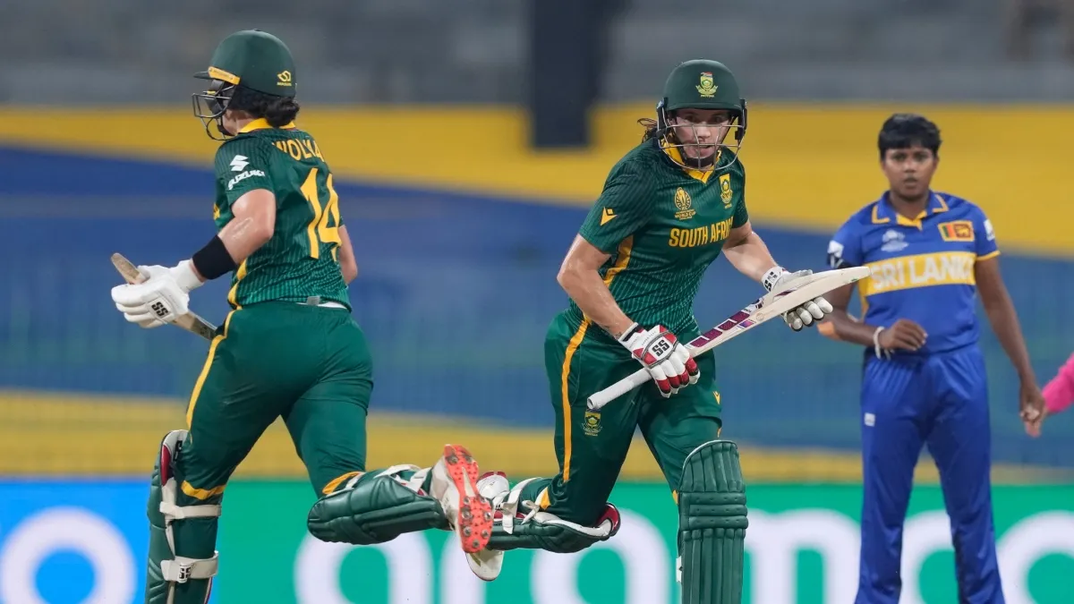 South Africa put one foot in World Cup semis with record-laden show vs ...