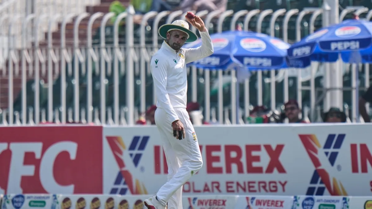 Keshav Maharaj creates South Africa history, becomes first spinner to ...