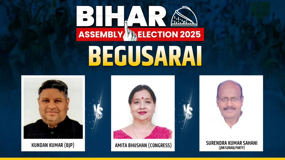 Begusarai Assembly Election 2025: Can BJP's Kundan Kumar retain his seat amid tough triangular ...