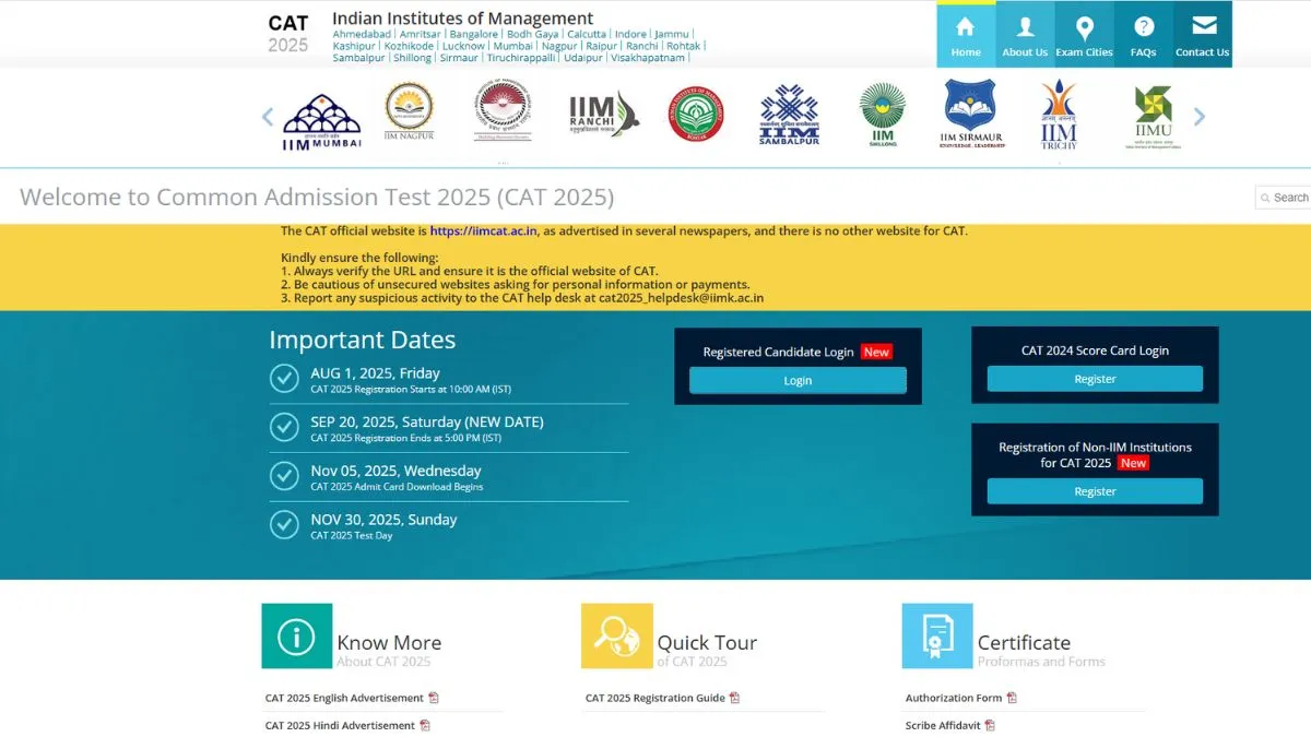 IIM CAT admit card 2025 when? know how to download CAT hall ticket at ...