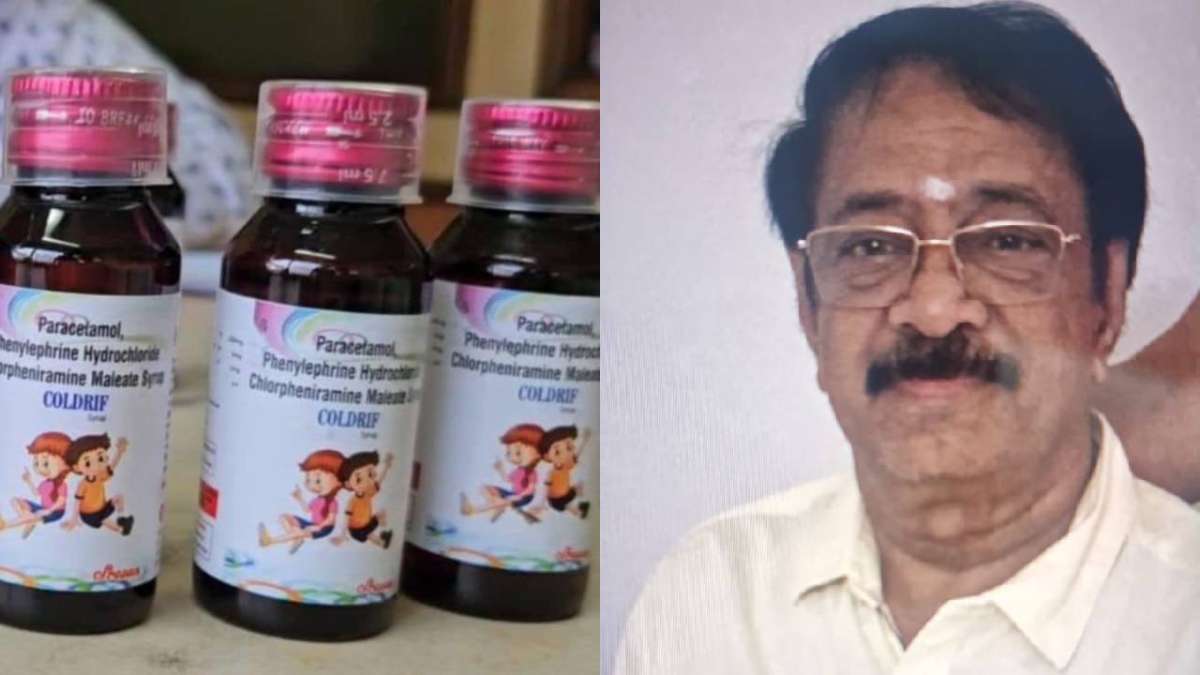 Cough syrup row: Owner of Sresan Pharma which made Coldrif arrested ...