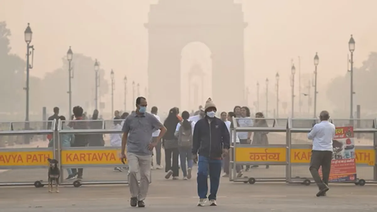 Delhi air quality worsens: AQI in 'very poor' category at 5 stations with Anand Vihar recording ...