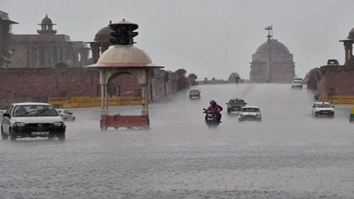 Delhi-NCR weather update: Heavy rain lashes several regions amid IMD's orange alert | Delhi News ...