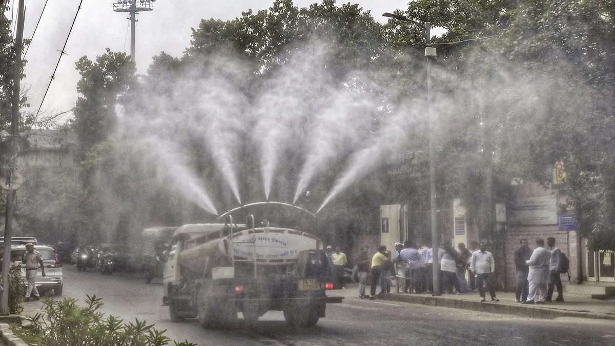 Delhi Manjinder Sirsa showcases progress in pollution control ...