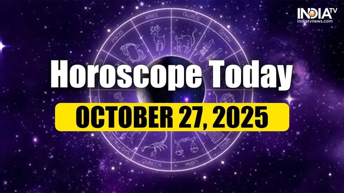 Horoscope today, 27 October 2025: Daily predictions for Aries, Virgo ...