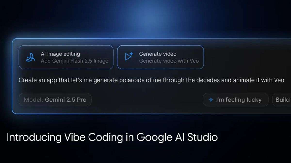 Google introduces Vibe Coding in Gemini AI Studio: Build apps with ...