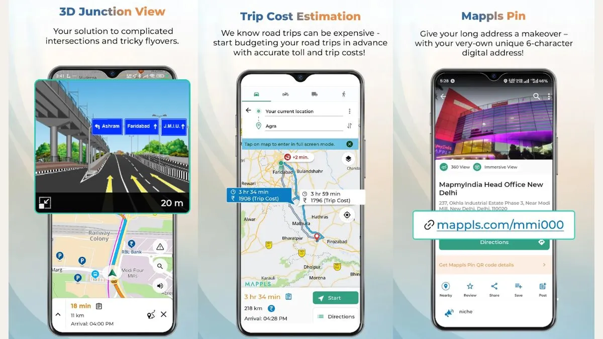 Mappls app takes on Google Maps: Offers 3D navigation, data privacy and ...