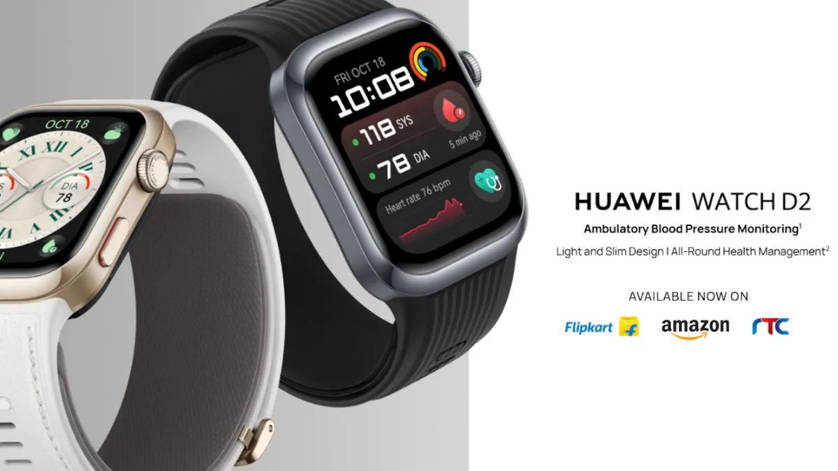 Huawei WATCH D2 with medical-grade BP and ECG monitoring launched in ...
