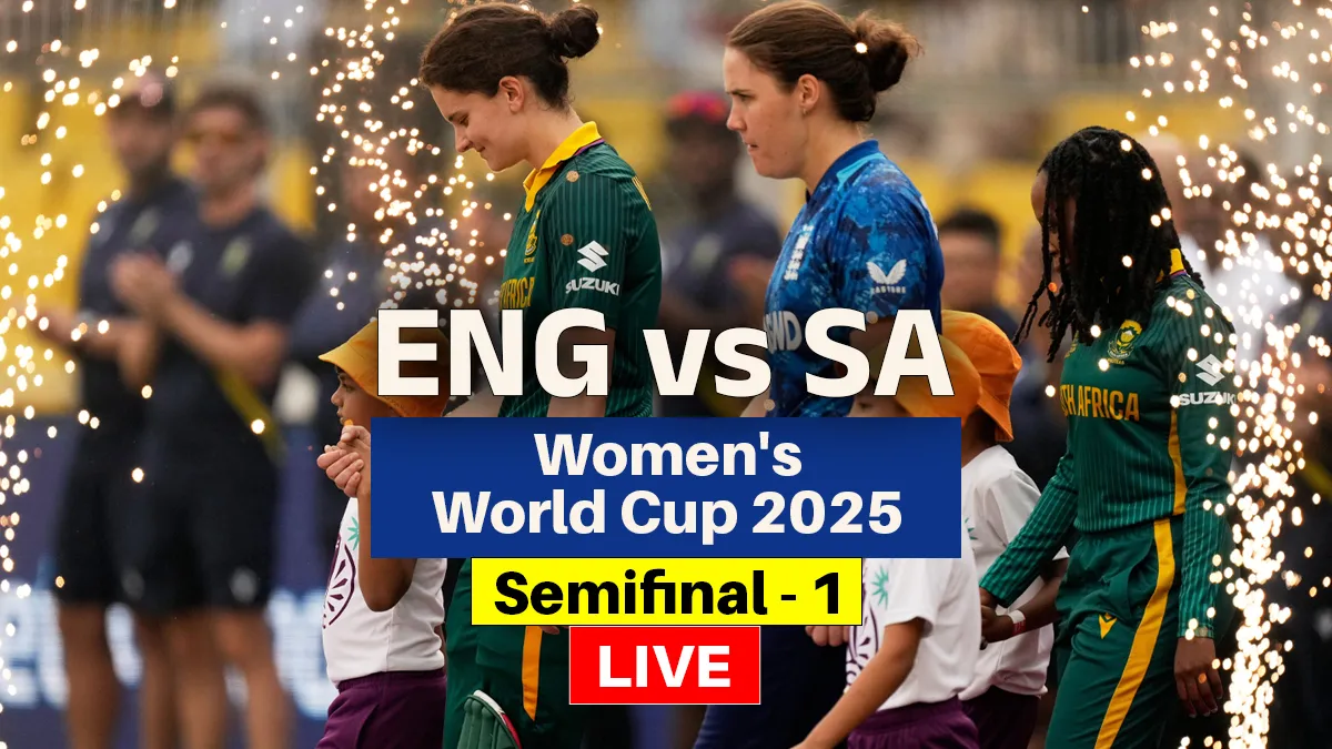 ENG-W vs SA-W, World Cup 2025 Semifinal Live Score: England vs South ...