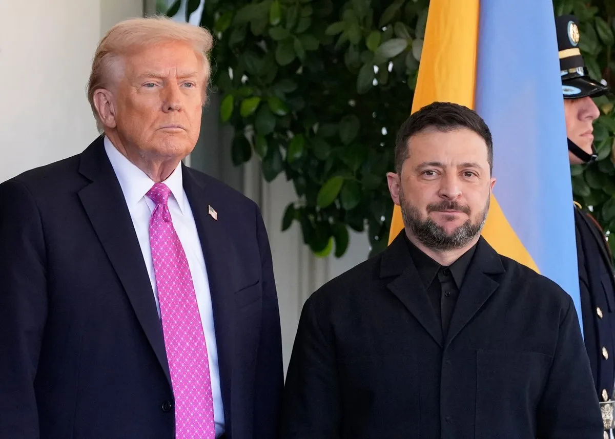 Trump hosts Zelenskyy at White House, signals hesitation to send ...