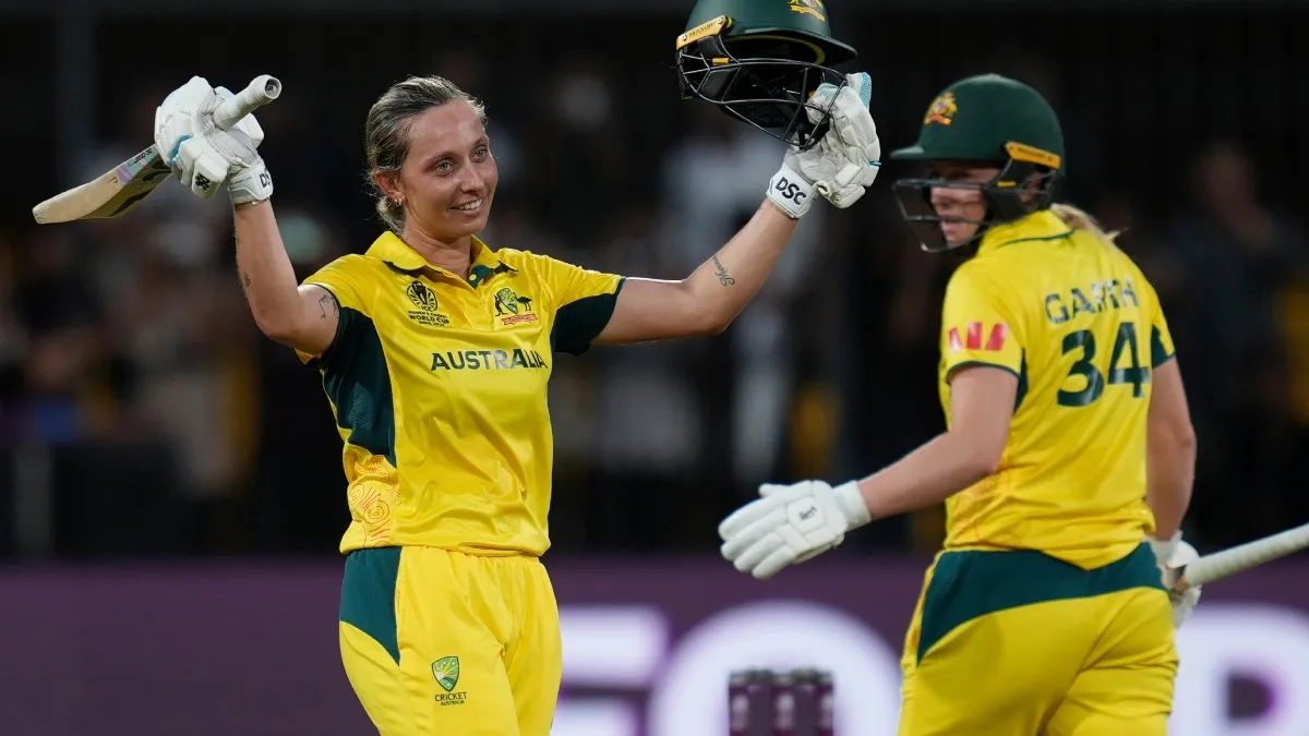 AUS vs NZ: Ash Gardner scripts Women's World Cup history with a 77-ball ...