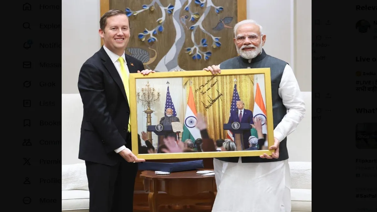 US Ambassador-designate Sergio Gor meets PM Modi, says President Trump ...