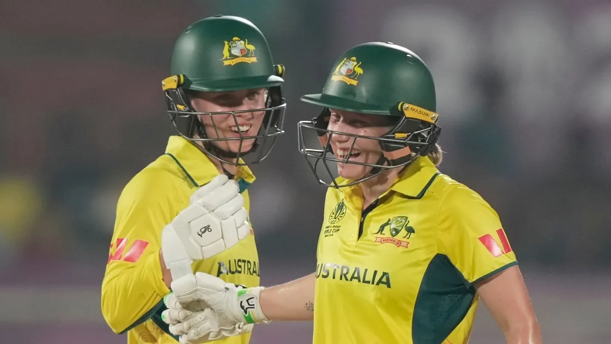 Alyssa Healy, Phoebe Litchfield shatter Women's World Cup record after ...