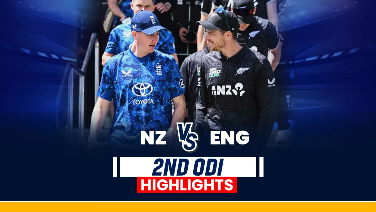 NZ vs ENG 2nd ODI Live Cricket Score: New Zealand vs England Live ...