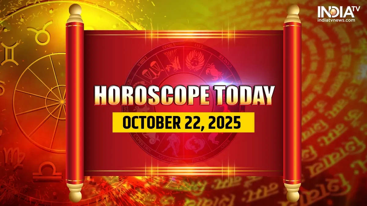 Horoscope today [October 22, 2025]: Aries to Pisces, what the stars say ...