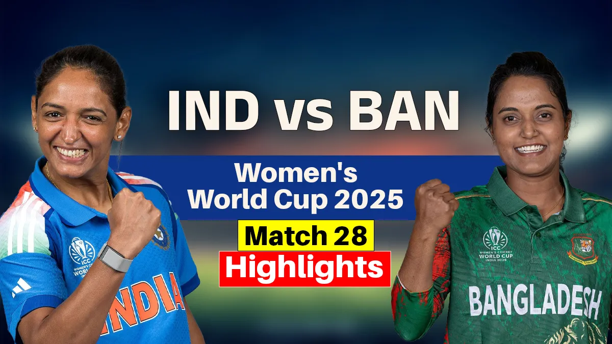 IND vs BAN Women's World Cup 2025 Live Cricket Score: India vs ...