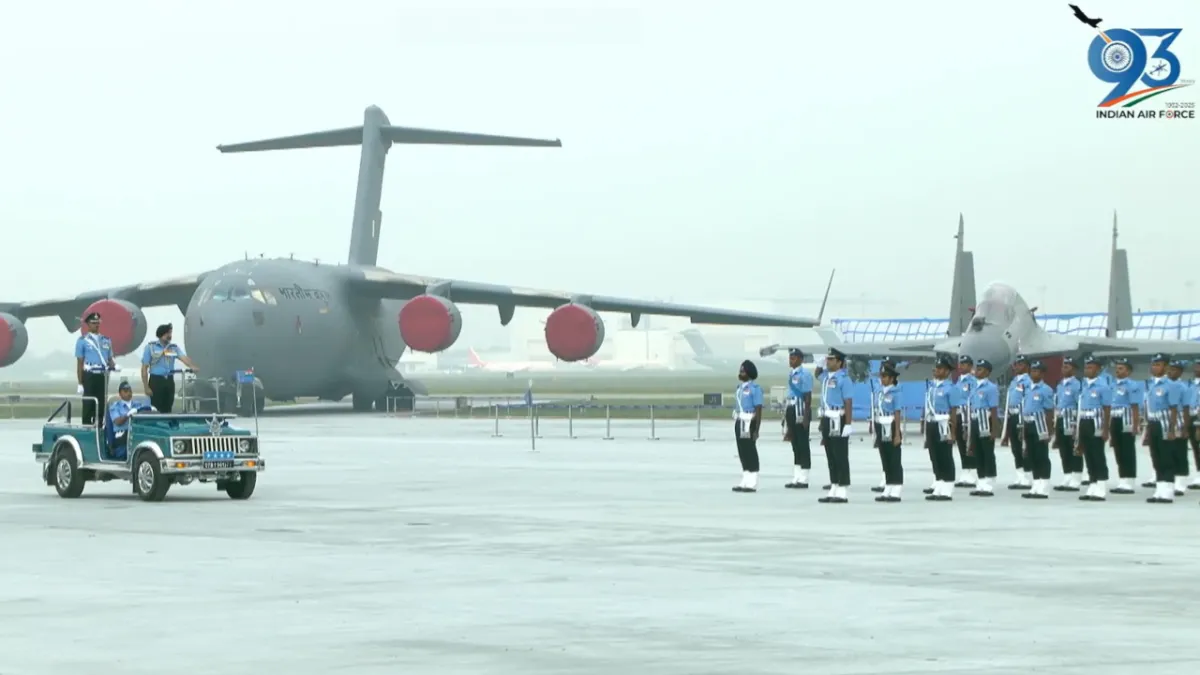 Indian Air Force Day 2025: India's air prowess on display as IAF marks ...