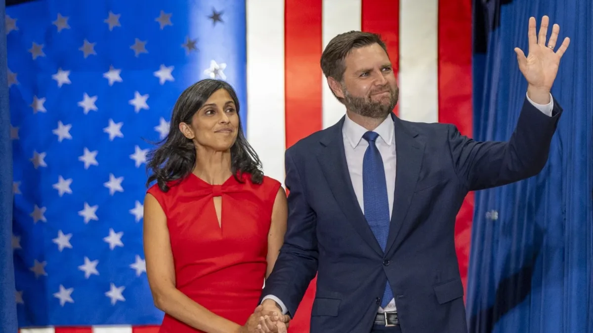 'I do wish': US Vice President JD Vance hopes his wife Usha converts to ...