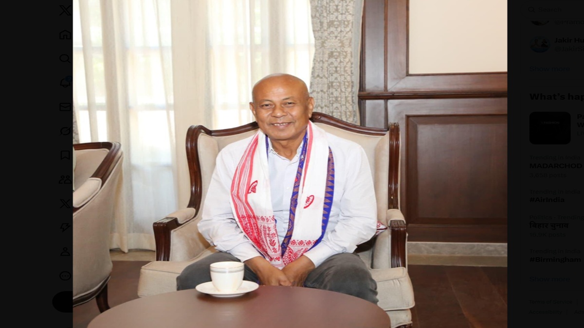 Assam Bodoland Territorial Council: Hagrama Mohilary sworn in as chief of BTC after BPF's ...