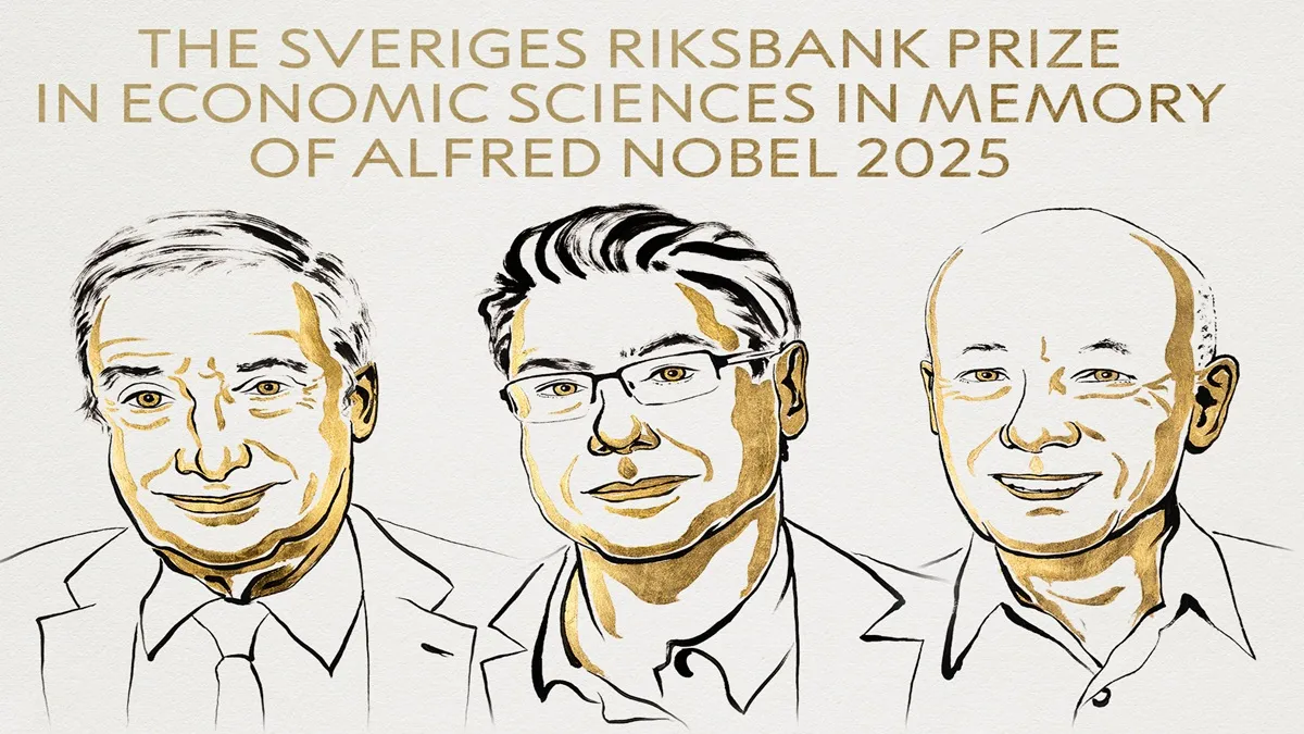 Nobel Prize in Economics goes to Joel Mokyr, Philippe Aghion and Peter ...
