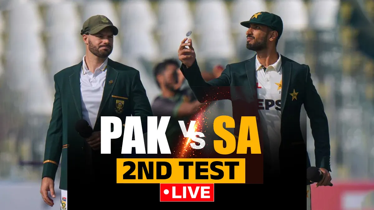 PAK vs SA 2nd Test Live Score: Pakistan vs South Africa Day 2 Latest ...