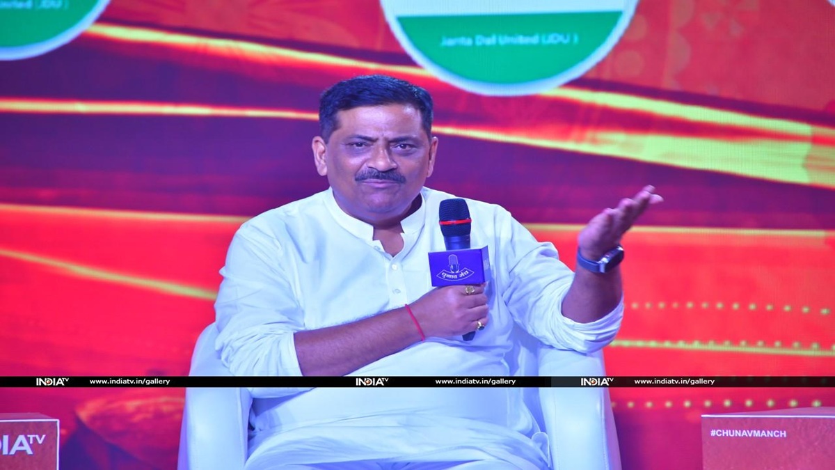 India TV Chunav Manch: Sanjay Jha says NDA united in Bihar, denies any internal rift ahead of ...