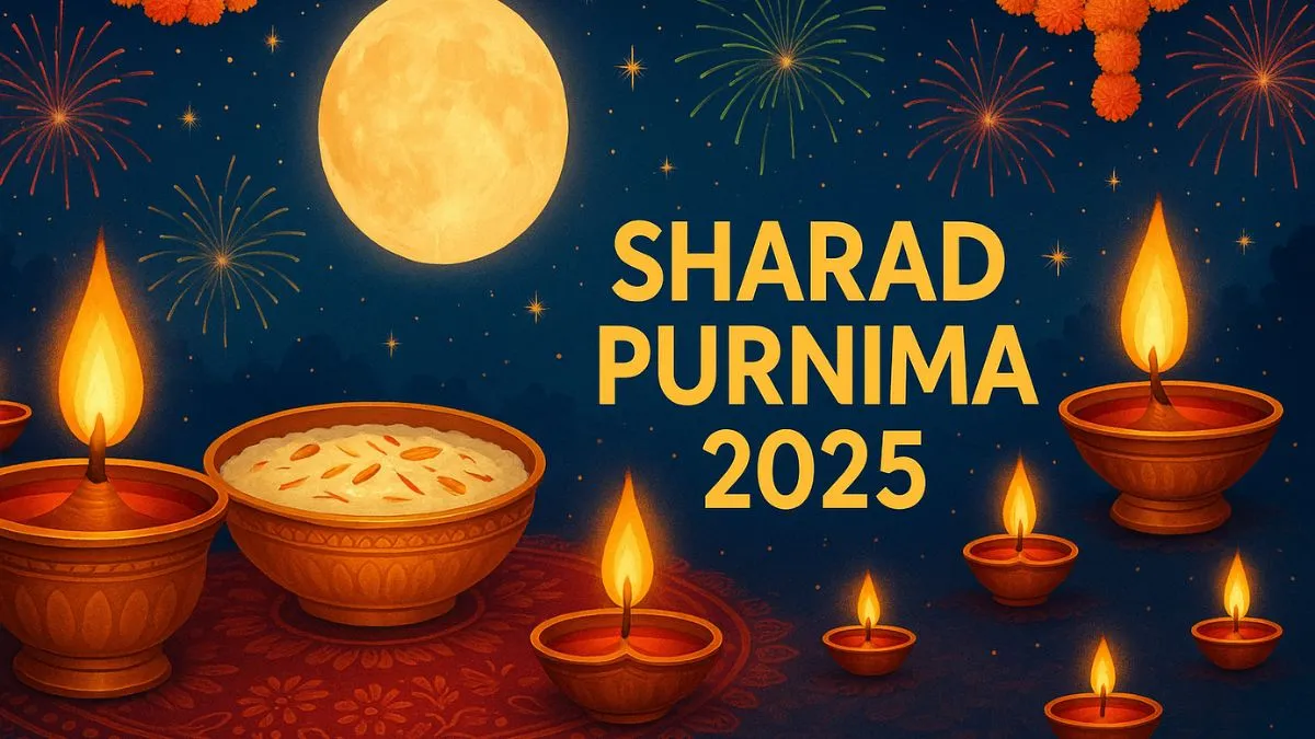 Sharad Purnima 2025 wishes in English, Hindi, and Gujarati with images ...