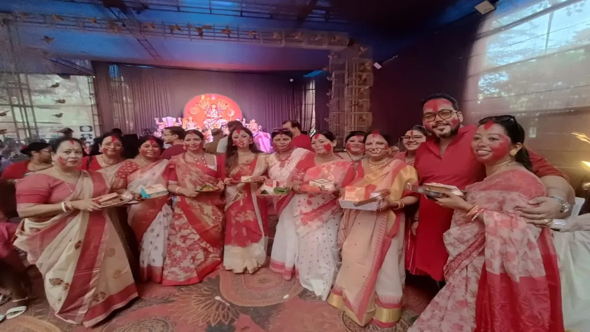 Vijaya Dashami celebrated across Bengal; 'sindoor khela', pandal ...