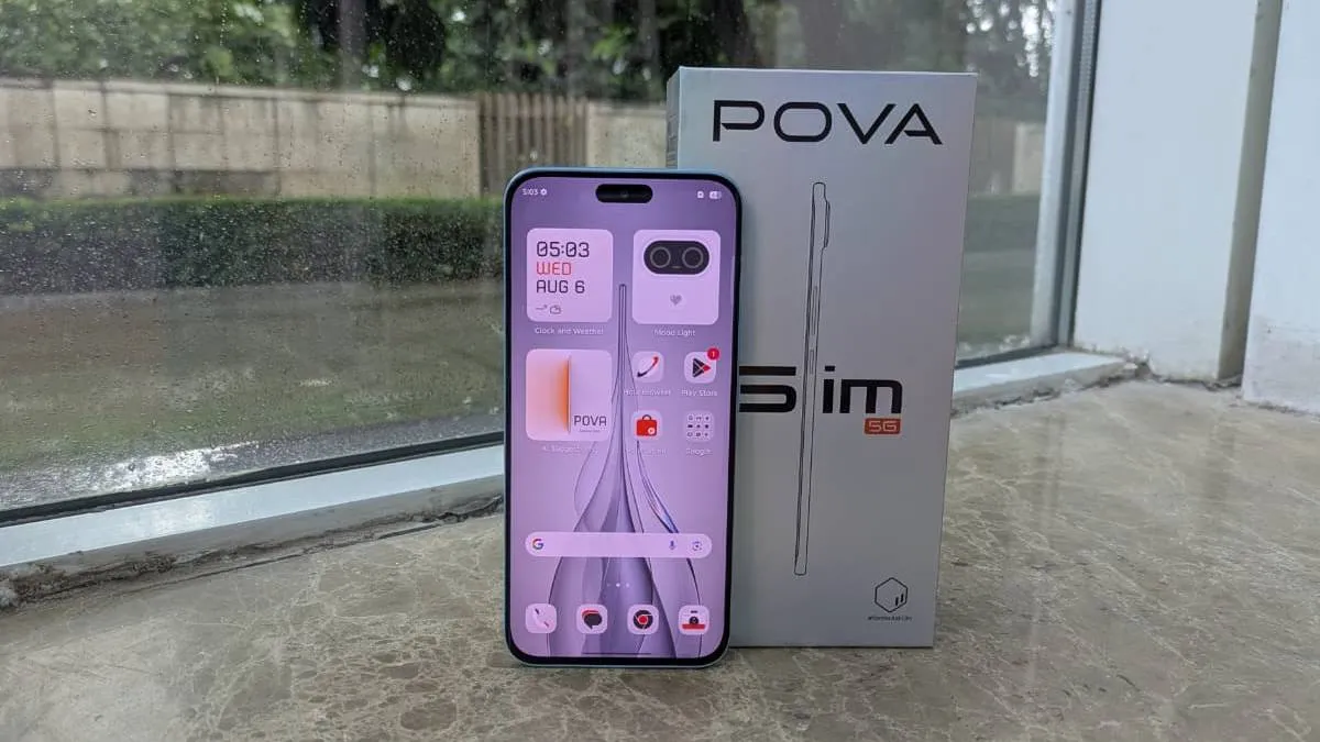 Tecno Pova Slim review: A mid-budget smartphone that embraces the slim ...