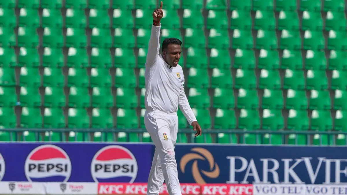 Senuran Muthusamy makes Pakistan batters dance to his tune with maiden five-wicket haul in 1st ...