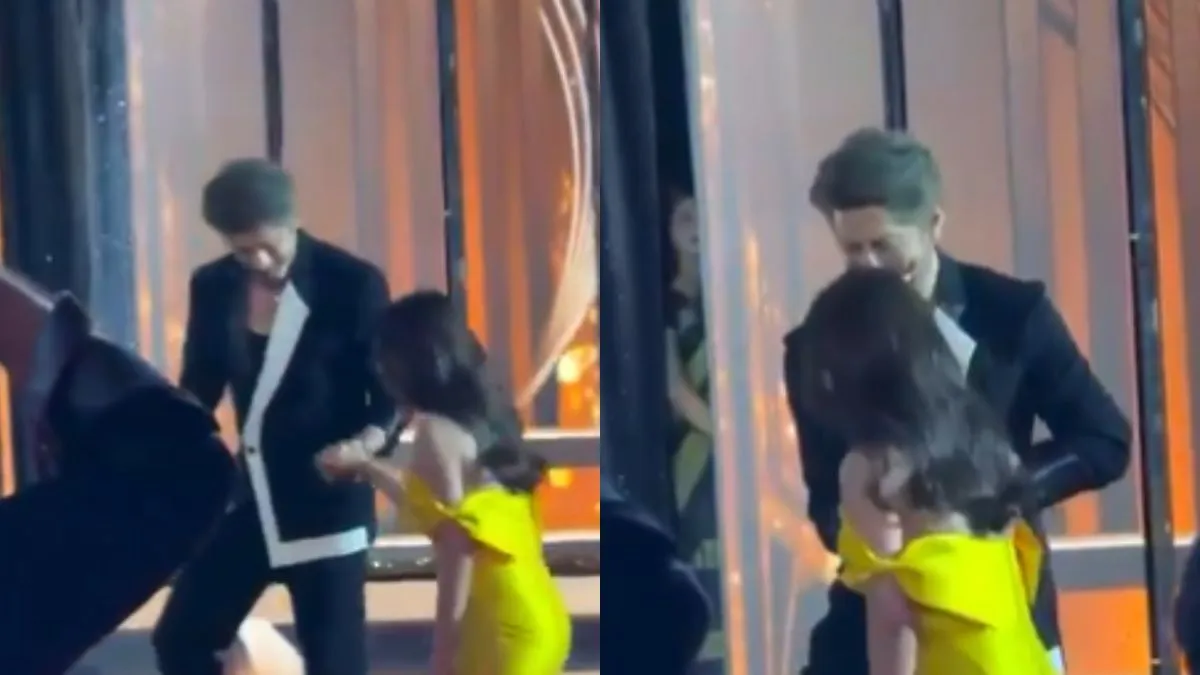 Shah Rukh Khan proves chivalry isn't dead, saves Nitanshi Goel from ...