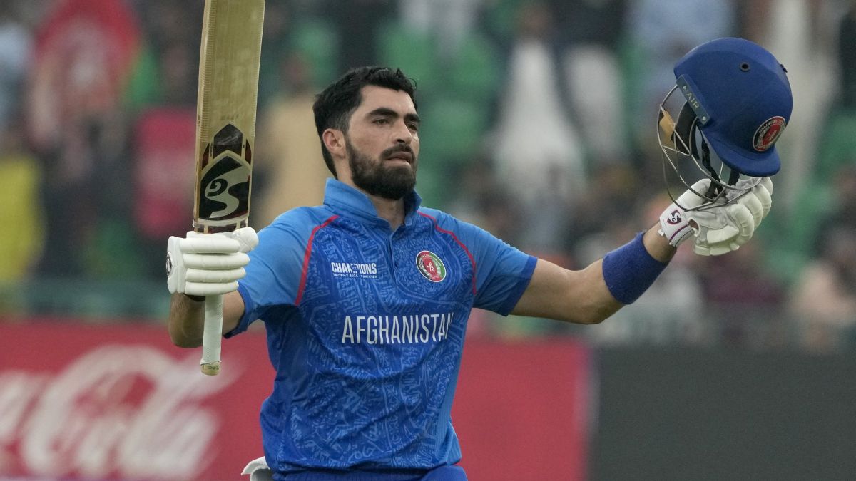 Ibrahim Zadran handed fine, demerit point for breaching code of conduct against Bangladesh ...