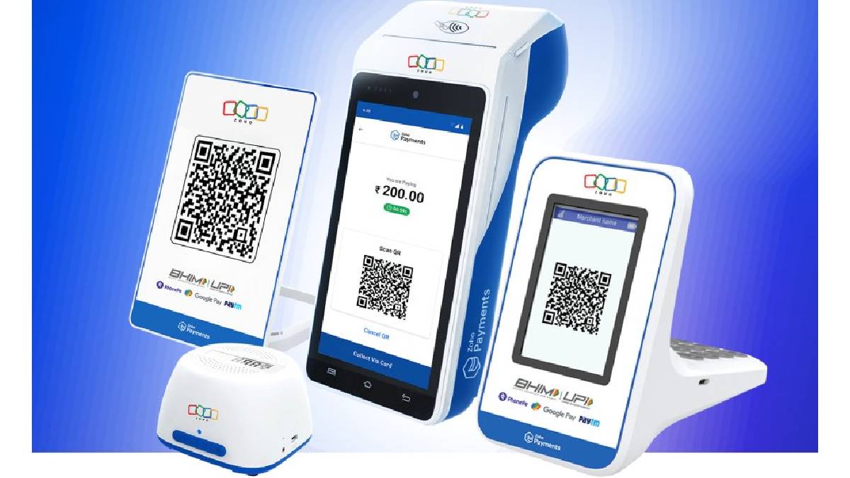 Zoho ventures into digital payments with launch of new POS devices ...