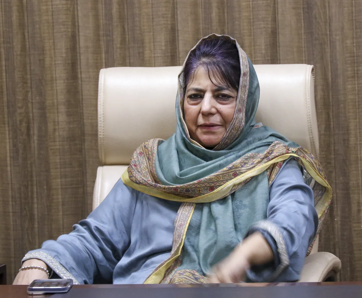 Mehbooba Mufti slams Centre for Red Fort blast, BJP calls PDP 'Pro ...