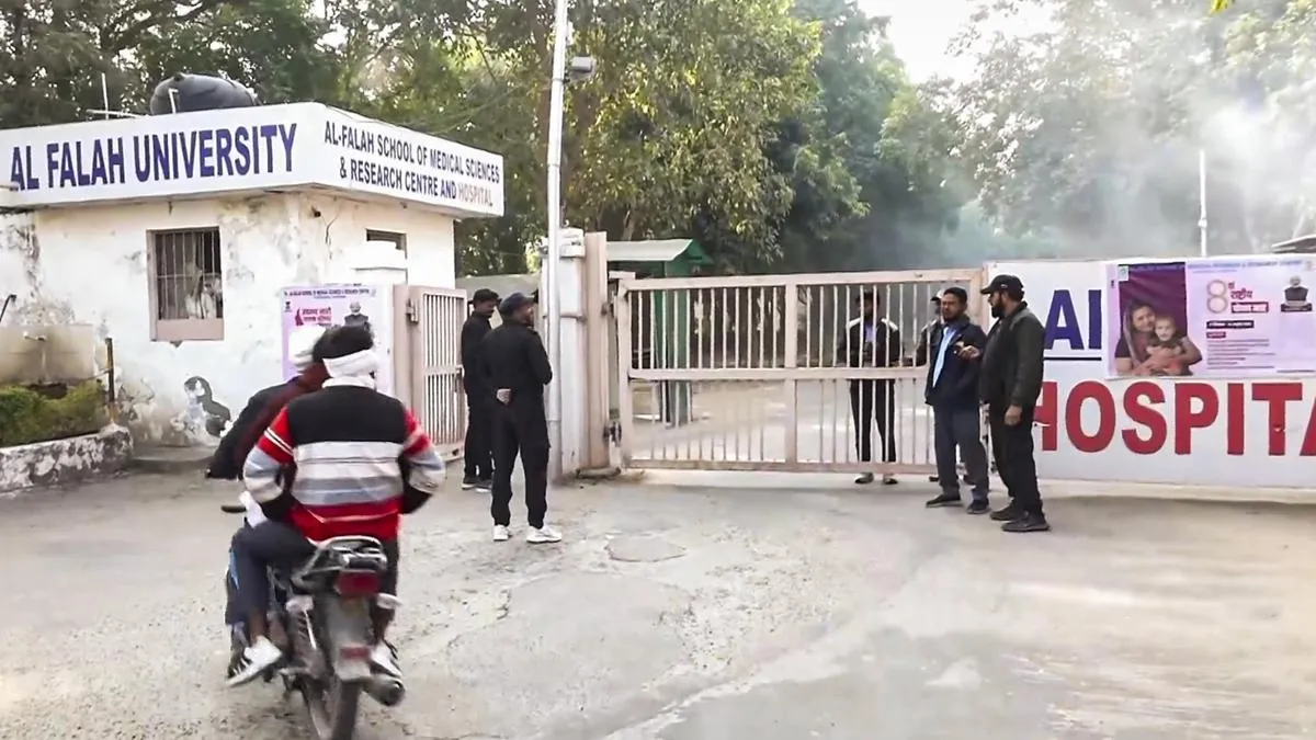 Delhi blast case: Raids underway at Okhla office of Faridabad's Al ...