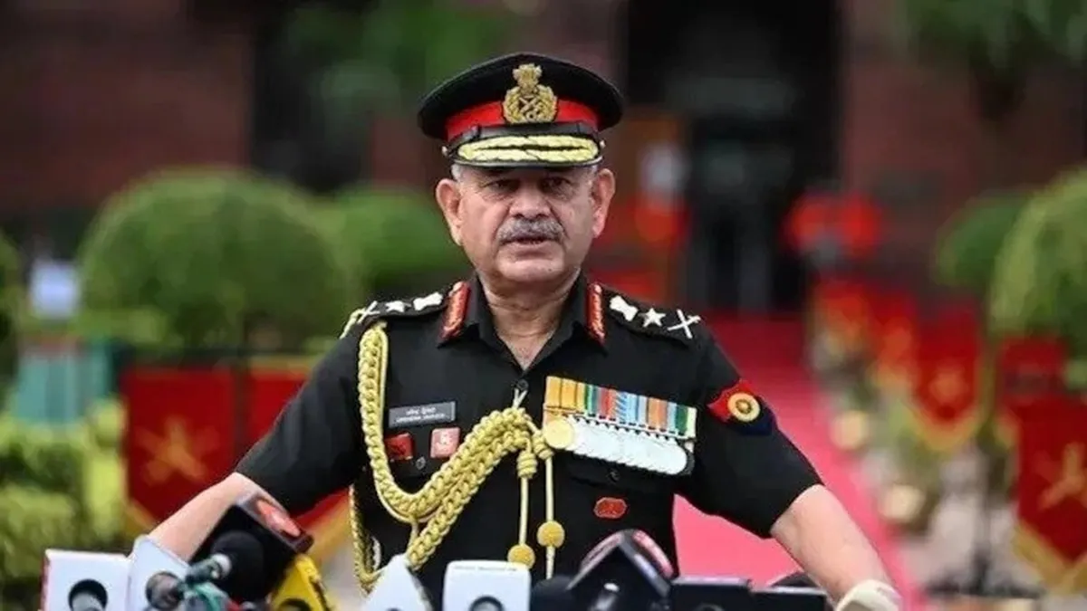 Army Chief General Upendra Dwivedi sends strong message on terror ...