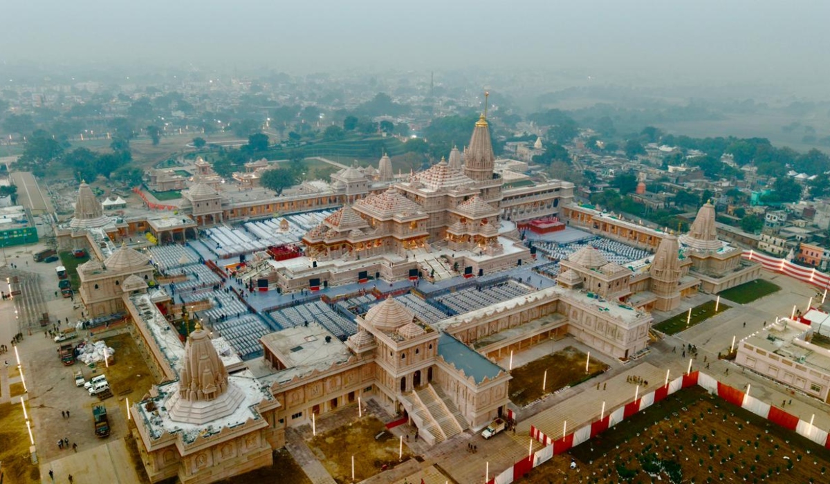 Ayodhya Dhwajarohan: What is saffron flag size, significancance and ...