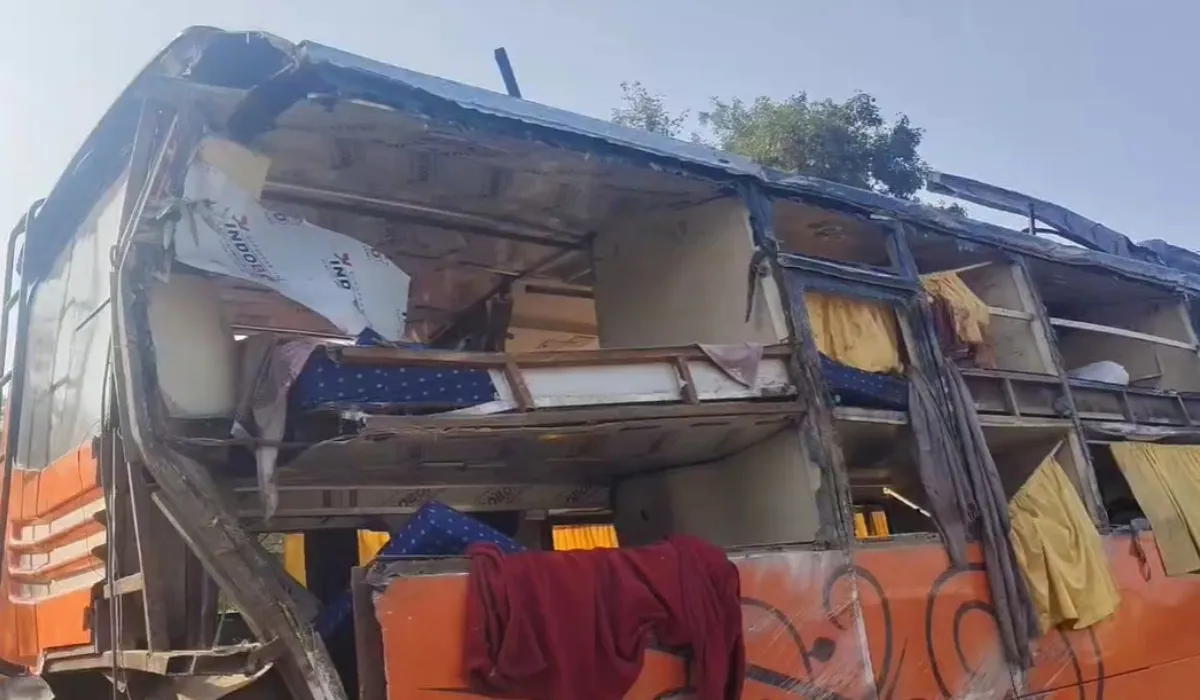 Uttar Pradesh: Three dead, dozens injured as double-decker bus ...