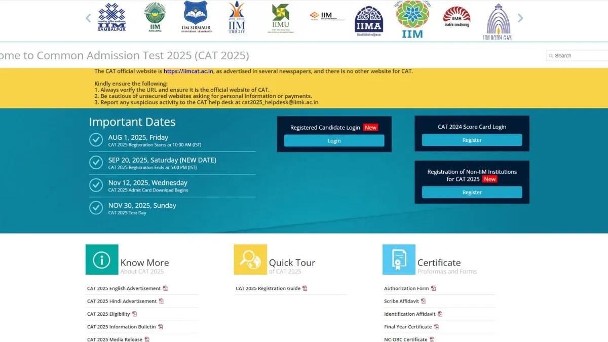 IIM CAT hall ticket 2025 release date; direct link to download CAT ...