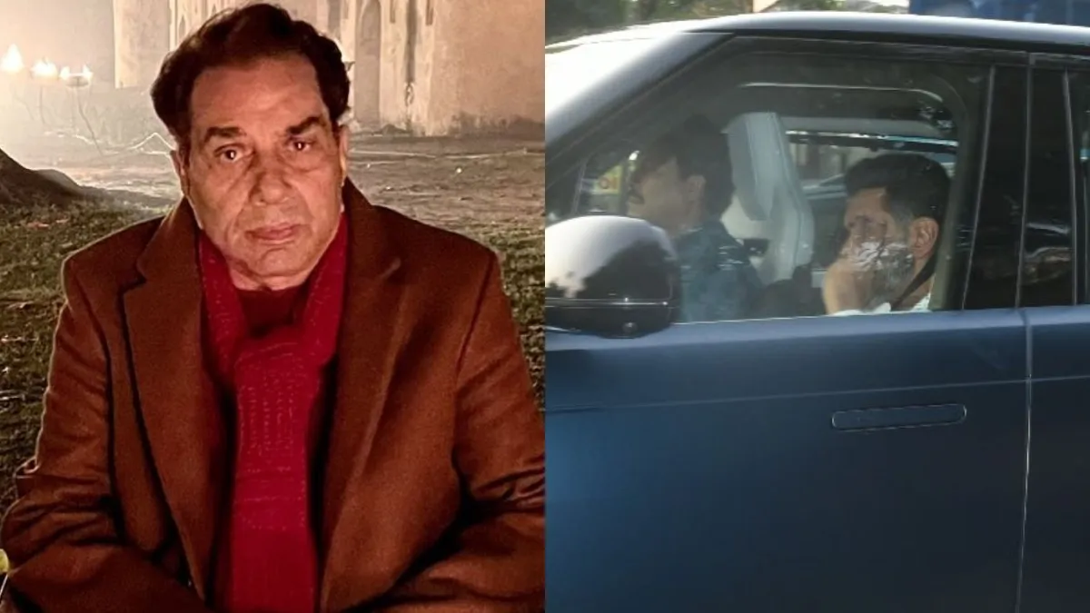 Dharmendra's prayer meet: Bobby Deol, Sunny Deol's son Karan arrive ...