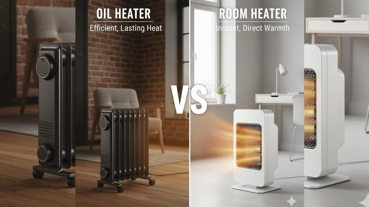 Oil heater vs Normal room heater: Which one should you buy this winter ...