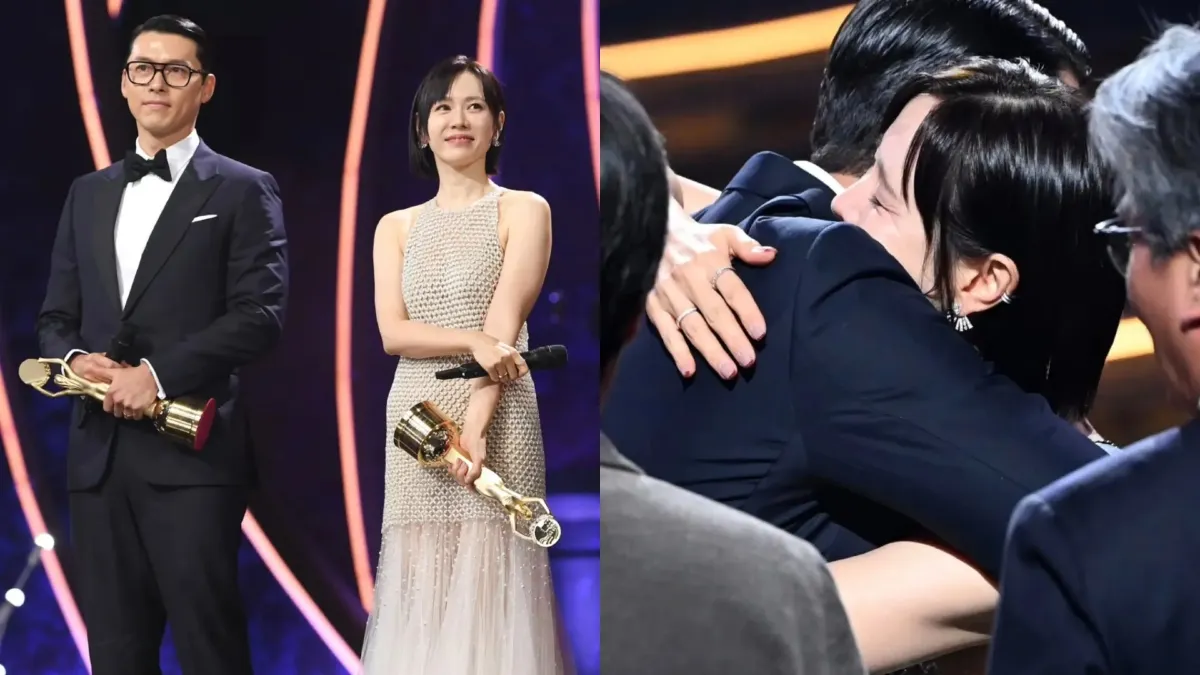 Hyun Bin and Son Ye-jin make history at Blue Dragon Film Awards | Korean News – India TV