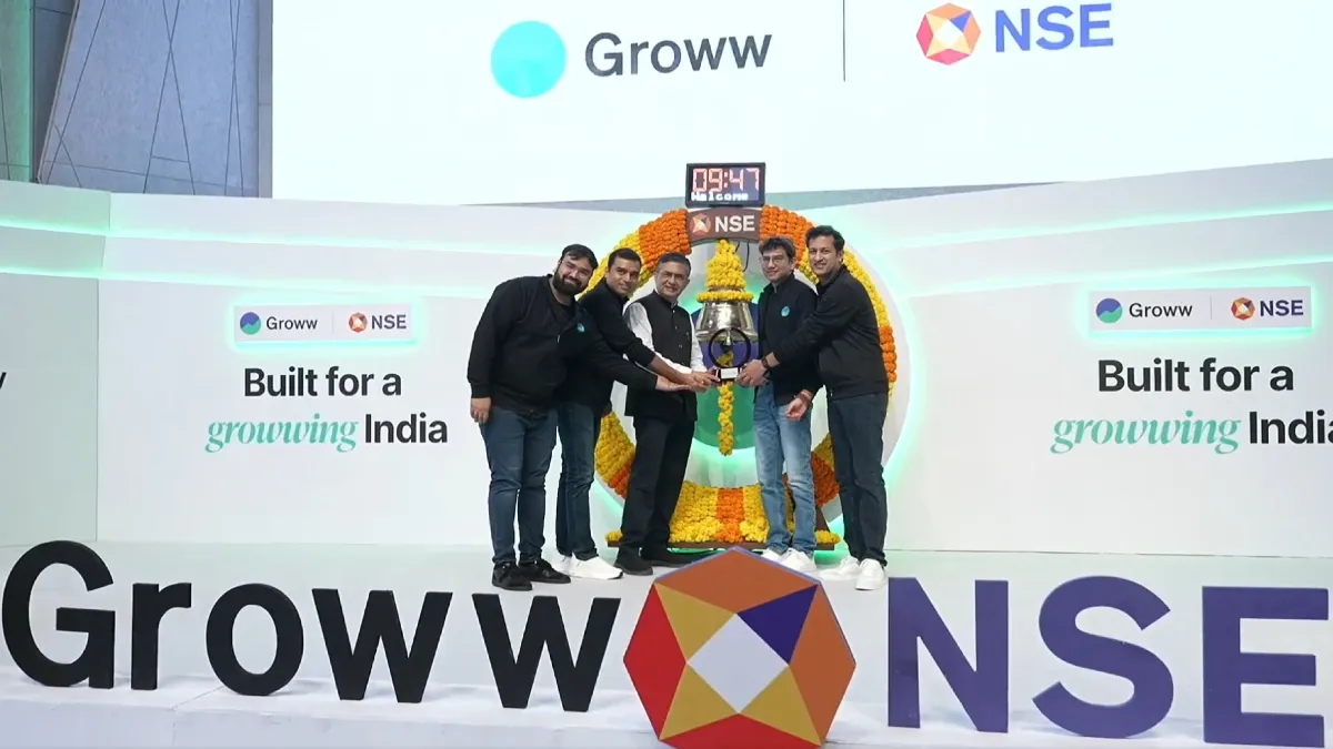 Groww IPO Listing: Stock makes decent debut on bourses - Check details ...