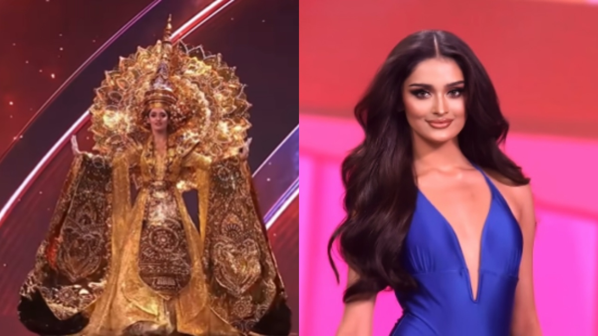 Miss Universe 2025: Manika Vishwakarma's red gown to golden national ...