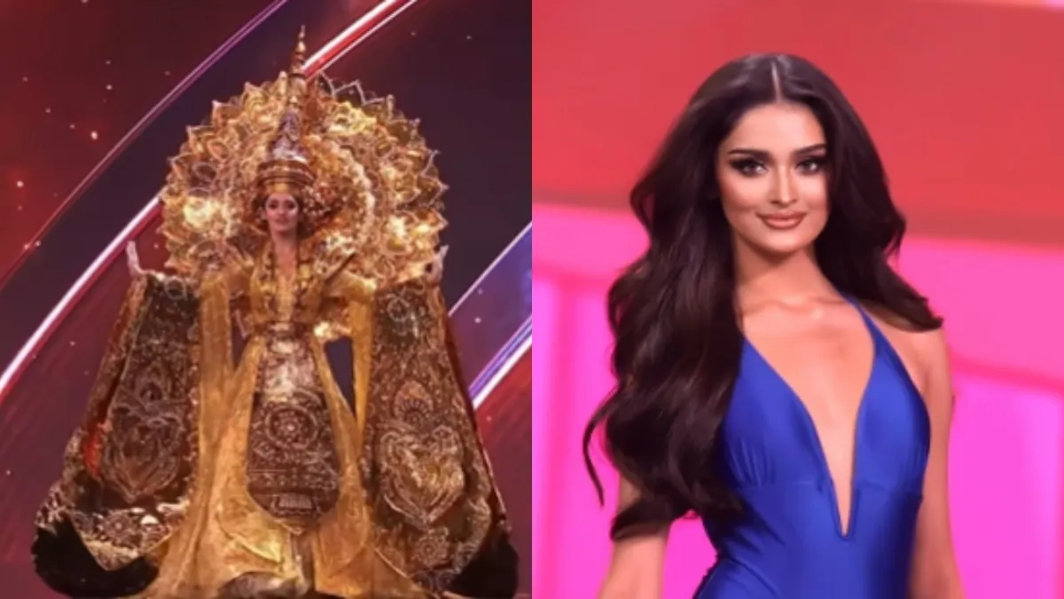 Miss Universe 2025: Manika Vishwakarma's red gown to golden national ...