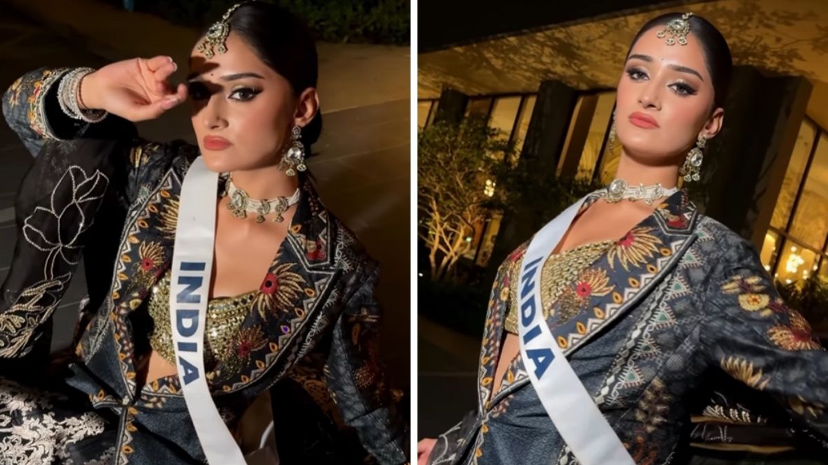 Manika Vishwakarma's black lehenga is the wedding-season style cue you didn't know you needed ...