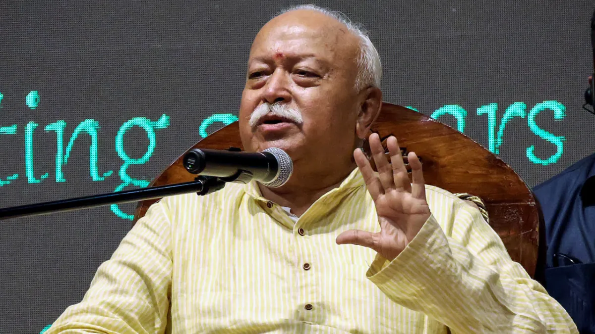'Being Hindu means being responsible for Bharat': RSS chief Mohan ...