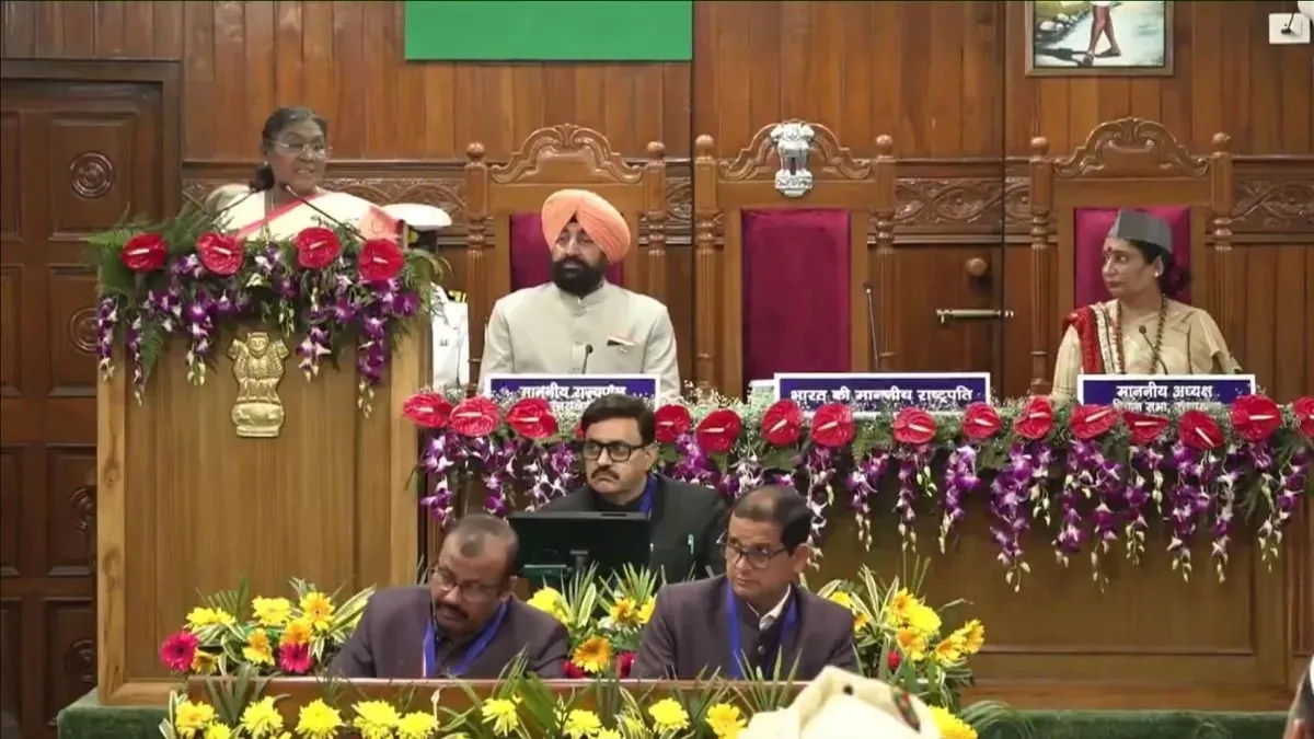 President Droupadi Murmu addresses special session of Uttarakhand ...